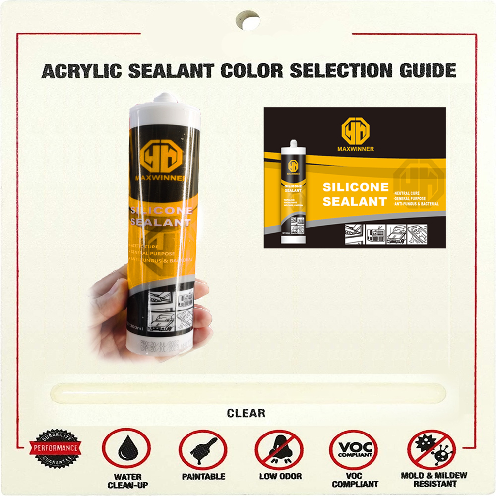 Neutral Cure Silicone Sealant Noncorrosive Silicone | Lazada PH