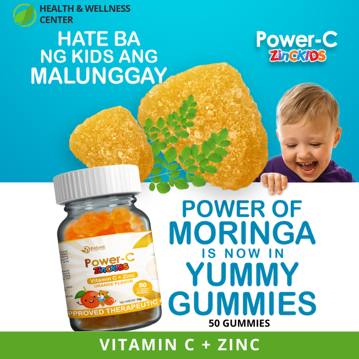 Gummies VITAMIN C for Kids Power C + Zinc Kids Gummies Vitamin C for ...