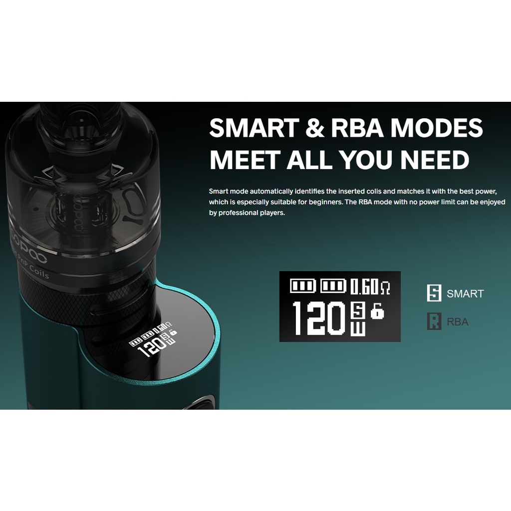 VOOPOO MUSKET 120W Clearance box mod only | Lazada PH