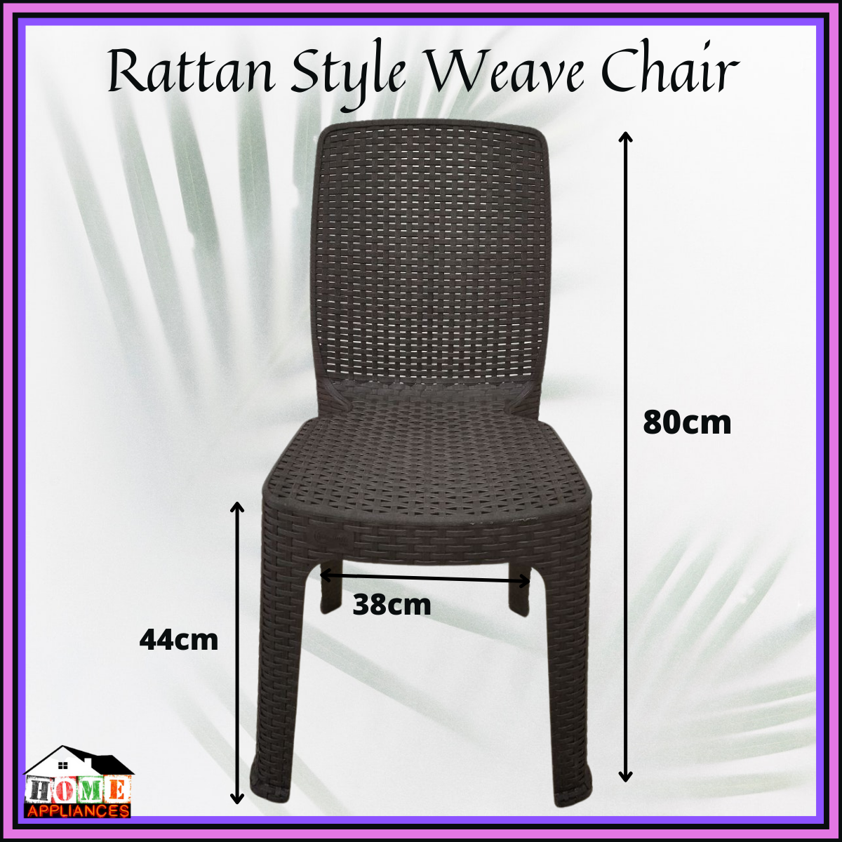 RATTAN STYLE WEAVE CHAIR/ 838 RATTAN CHAIR/ DINING RATTAN CHAIR/ BROWN ...