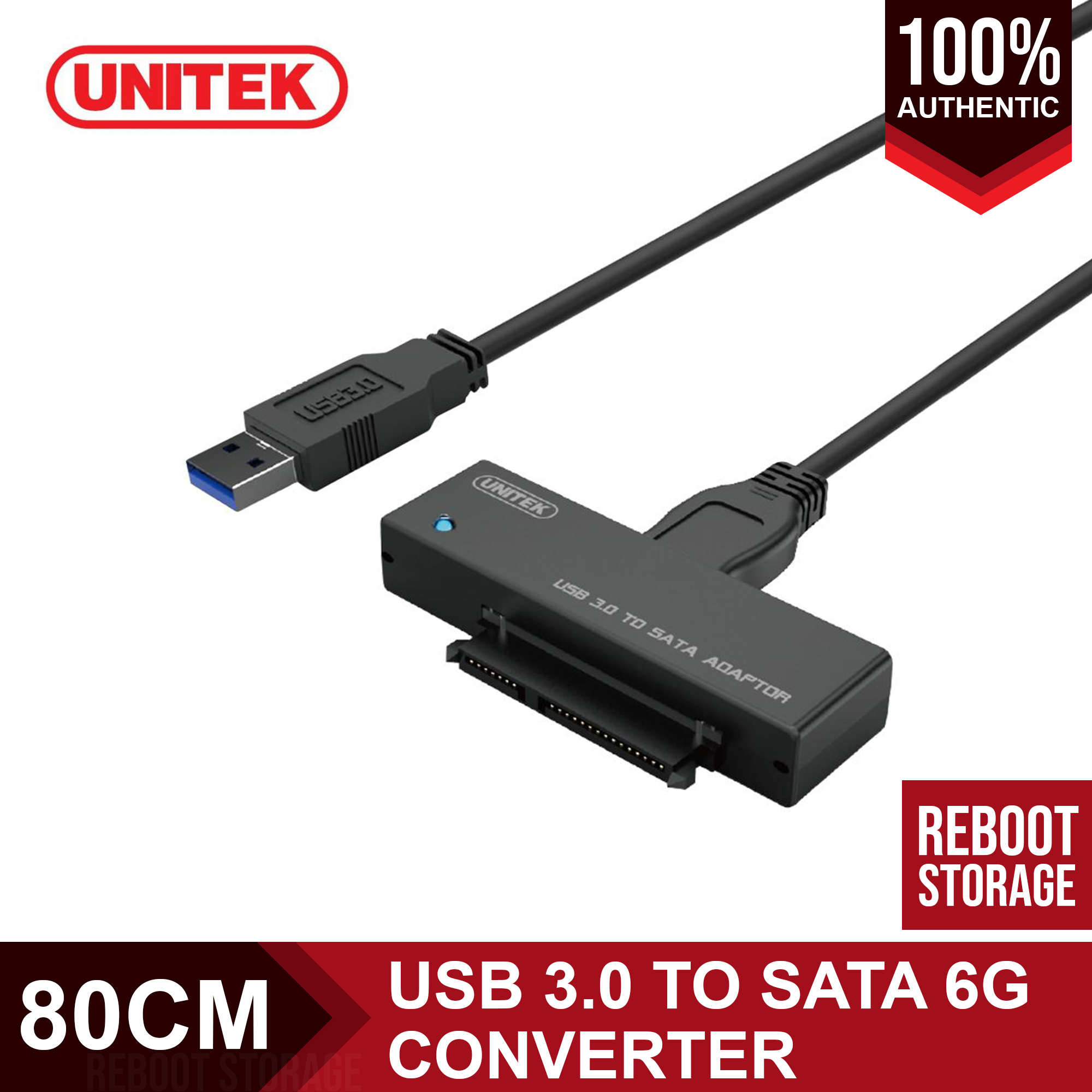 Unitek Y-1039 USB 3.0 to SATA 6G Converter 2.5 3.5 SSD HDD | Lazada PH