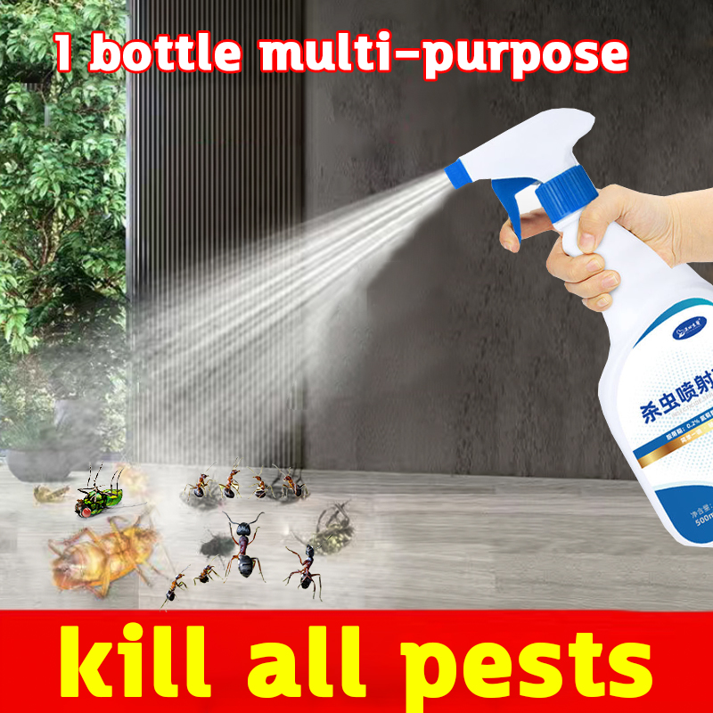 🥇500ML Pest free🥇mosquito killer aerosol insecticide spray cockroach ...