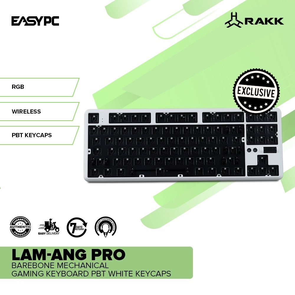 RAKK Lam-Ang Pro Wireless RGB Mechanical Gaming Keyboard Bluetooth 5.0 ...