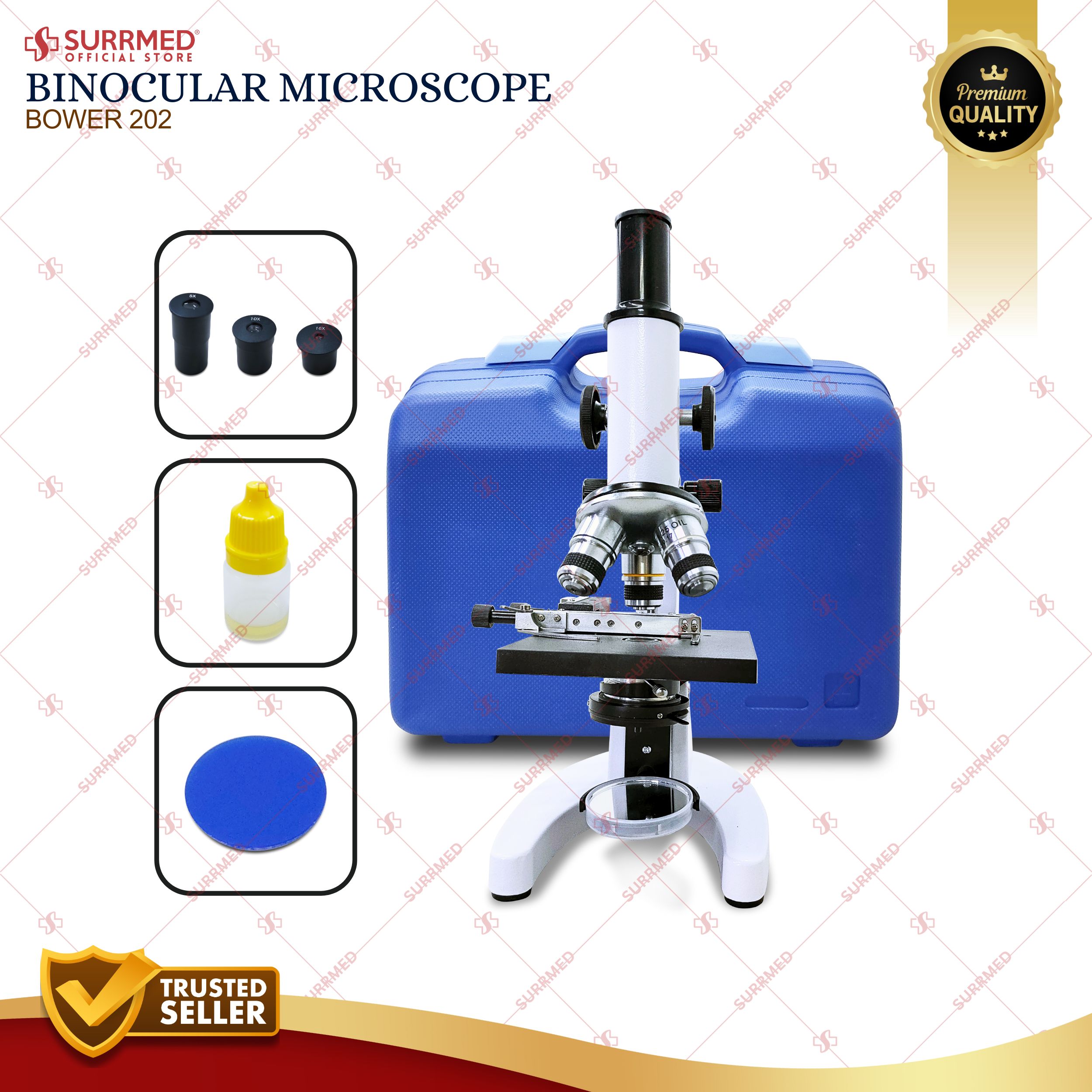SURRMED BINOCULAR MICROSCOPE BOWER 202 | Lazada PH