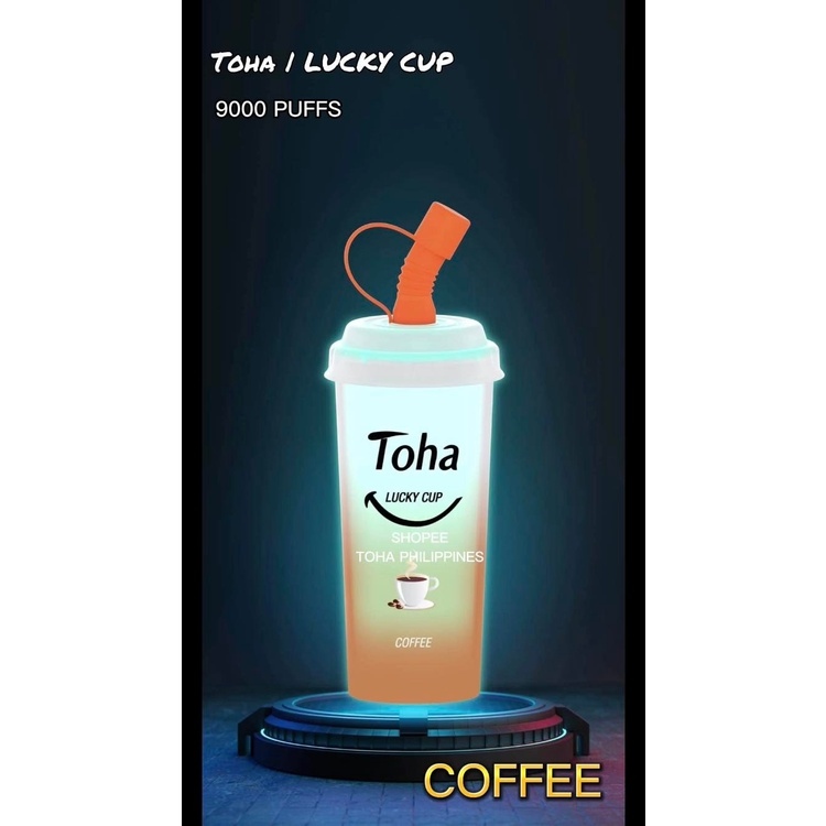 Vape COFFEE TOHA LUCKY CUP 9000 PUFFS | Lazada PH
