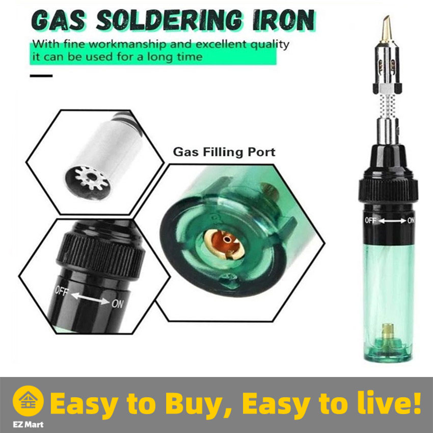【Fast Shipping】 Soldering Iron Welding Irons Welding Pen Blow Torch Gas ...