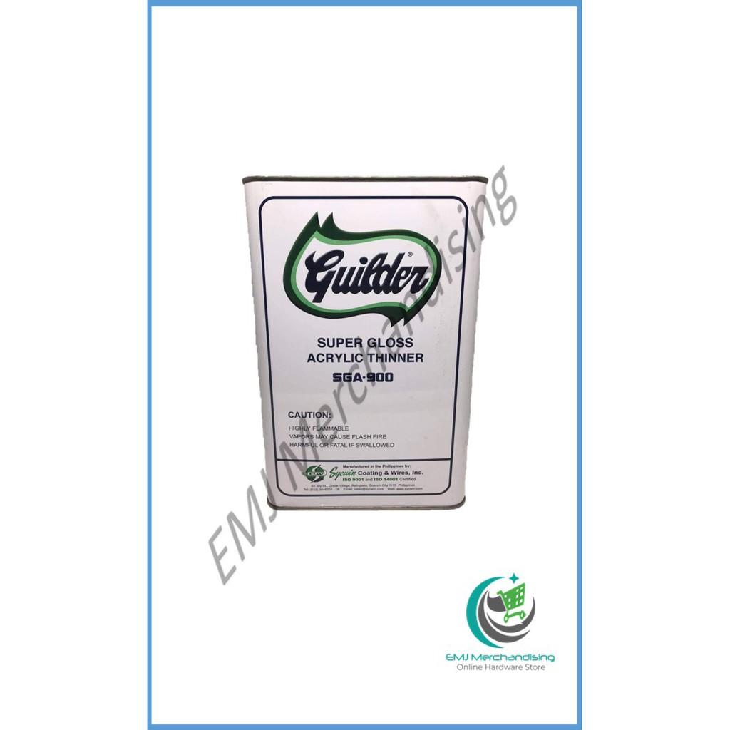Guilder Super Gloss Acrylic Thinner | Lazada PH