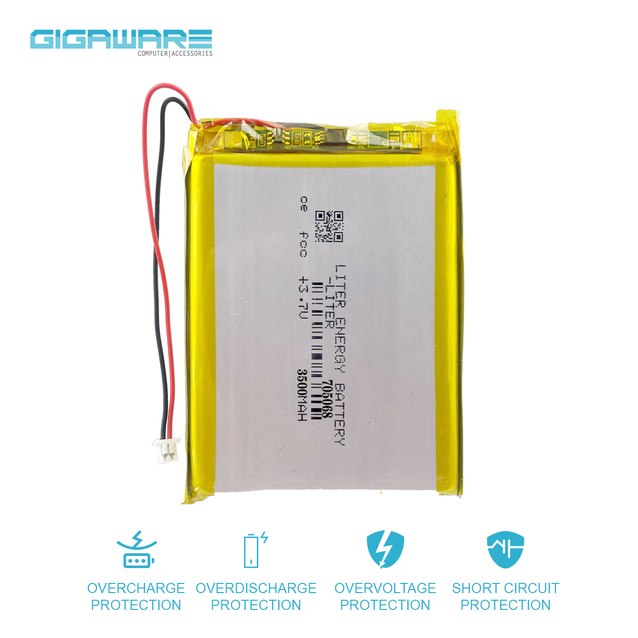 3500mah 705068 Lithium Polymer Battery For Anbernic RG35XX | Lazada PH