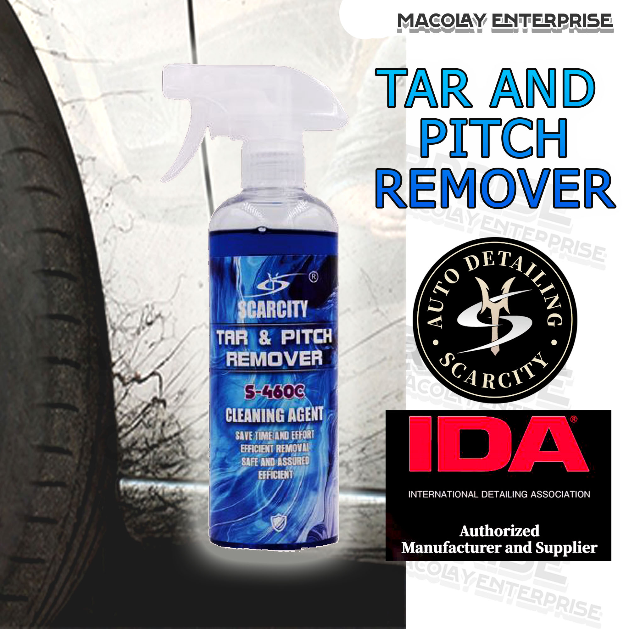 Scarcity Tar and Pitch Remover S-460C 500ml by Macolay Enterprise ...