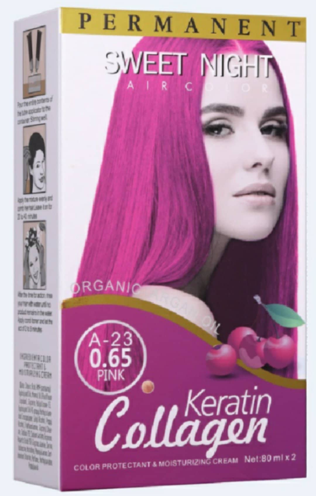 Sweet Night Organic Permanent Hair Color 80ml | Lazada PH