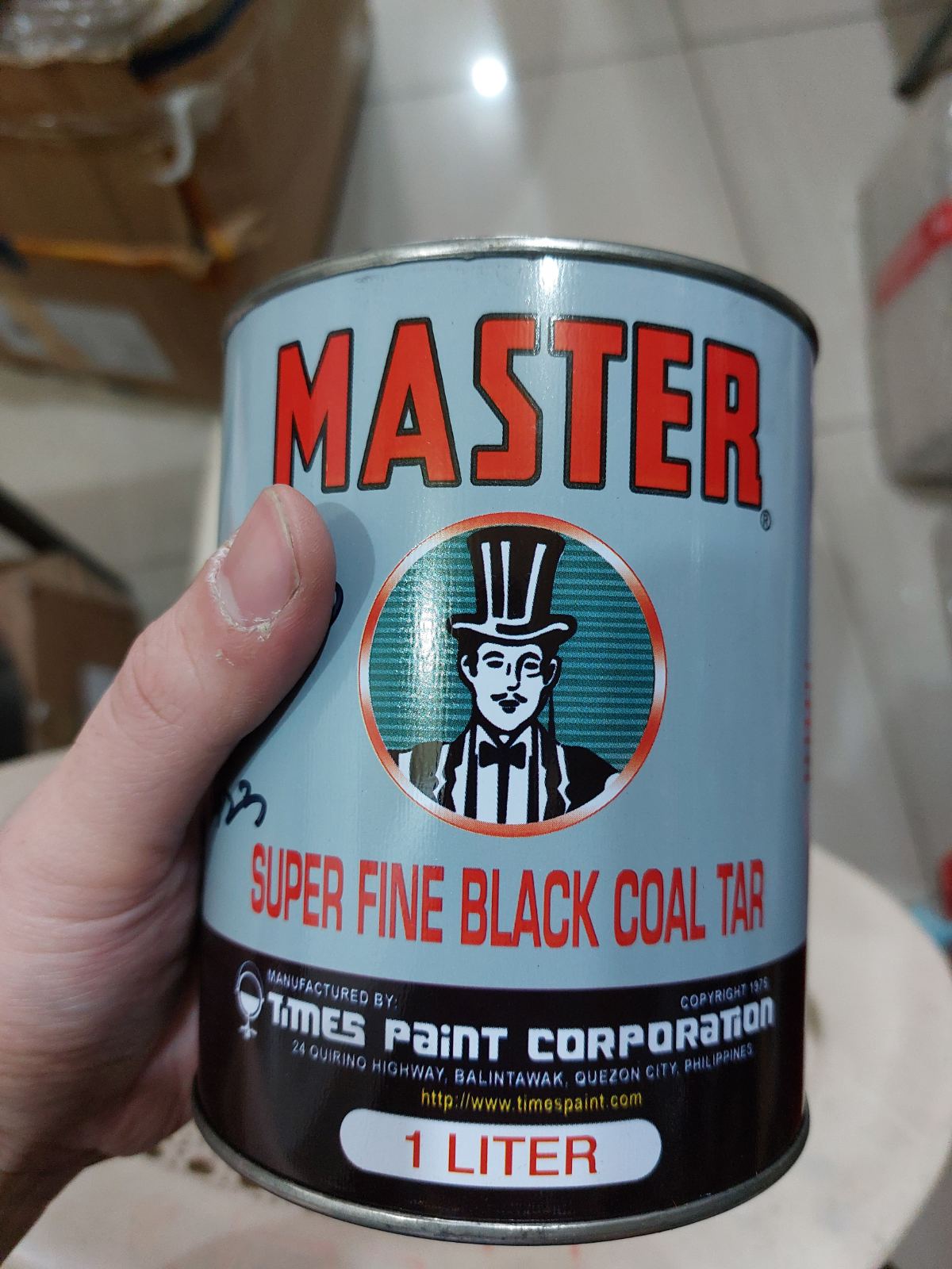 Master Black Coal Tar Super Fine / Alkitran 1 Liter | Lazada PH