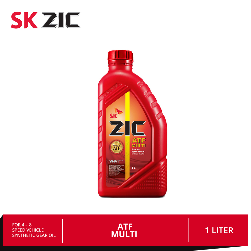SK ZIC ATF CVTF 1 Liter | Fully Synthetic Automotive Transmission Fluid ...
