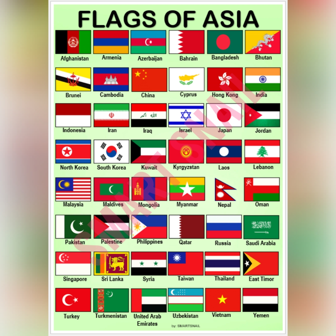 FLAGS WALL CHARTS-A4 SIZE LAMINATED | Lazada PH