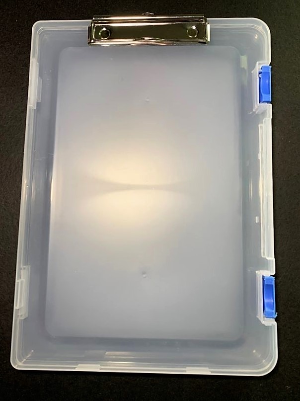 Slimcase Storage Clipboard Long size with side opening and double locks ...