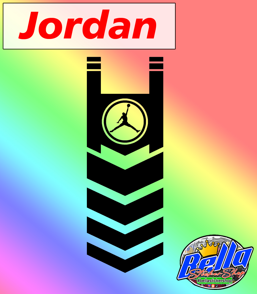 FRONT FENDER STICKER, Cutout Vinyl Sticker Water Proof, never fade ...