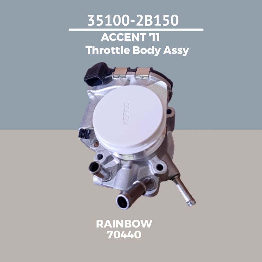 351002B150 Throttle Body Assy for HYUNDAI Accent 2011 Mobis Original ...