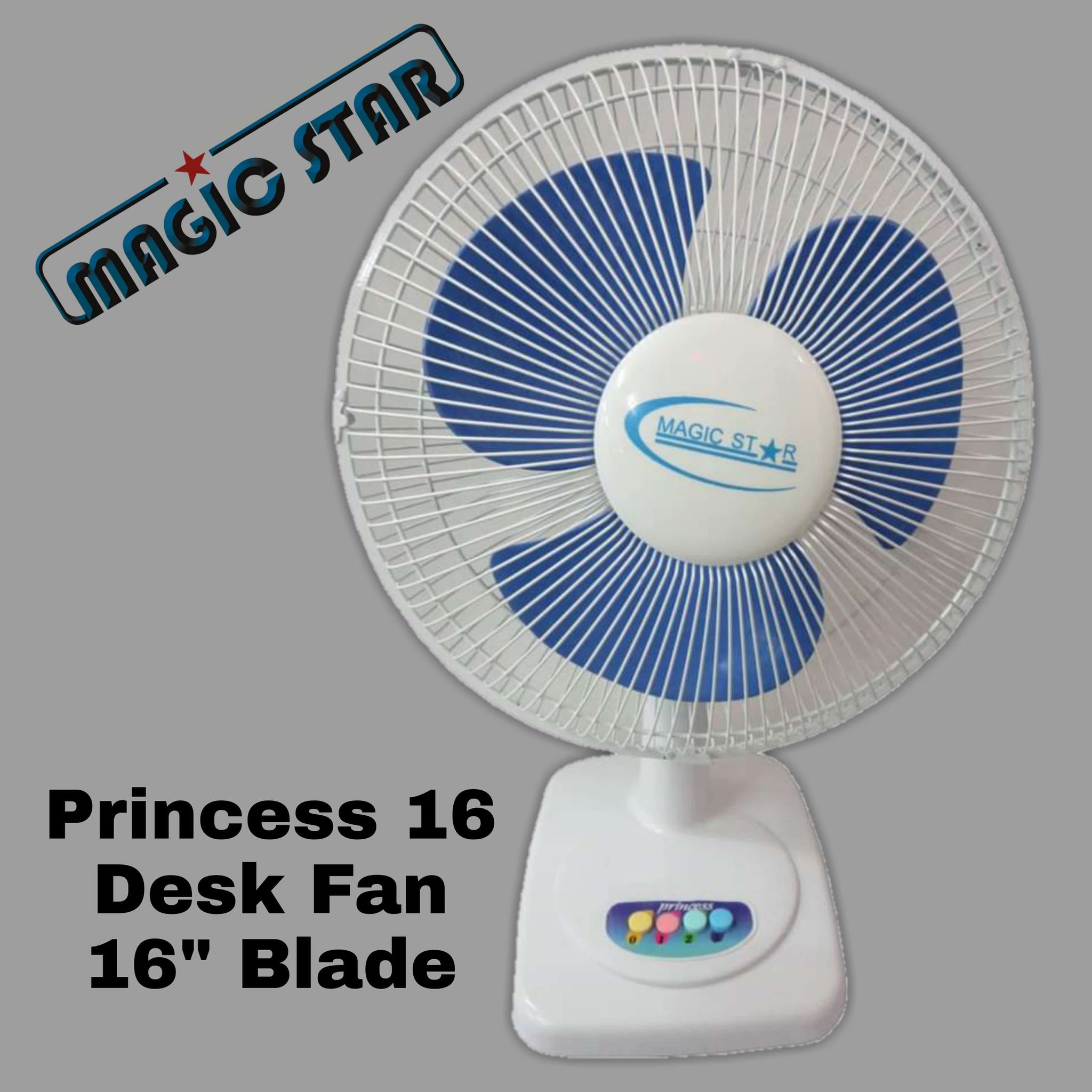 Electric Fan Princess 16 Desk Fan (Magic Star) | Lazada PH