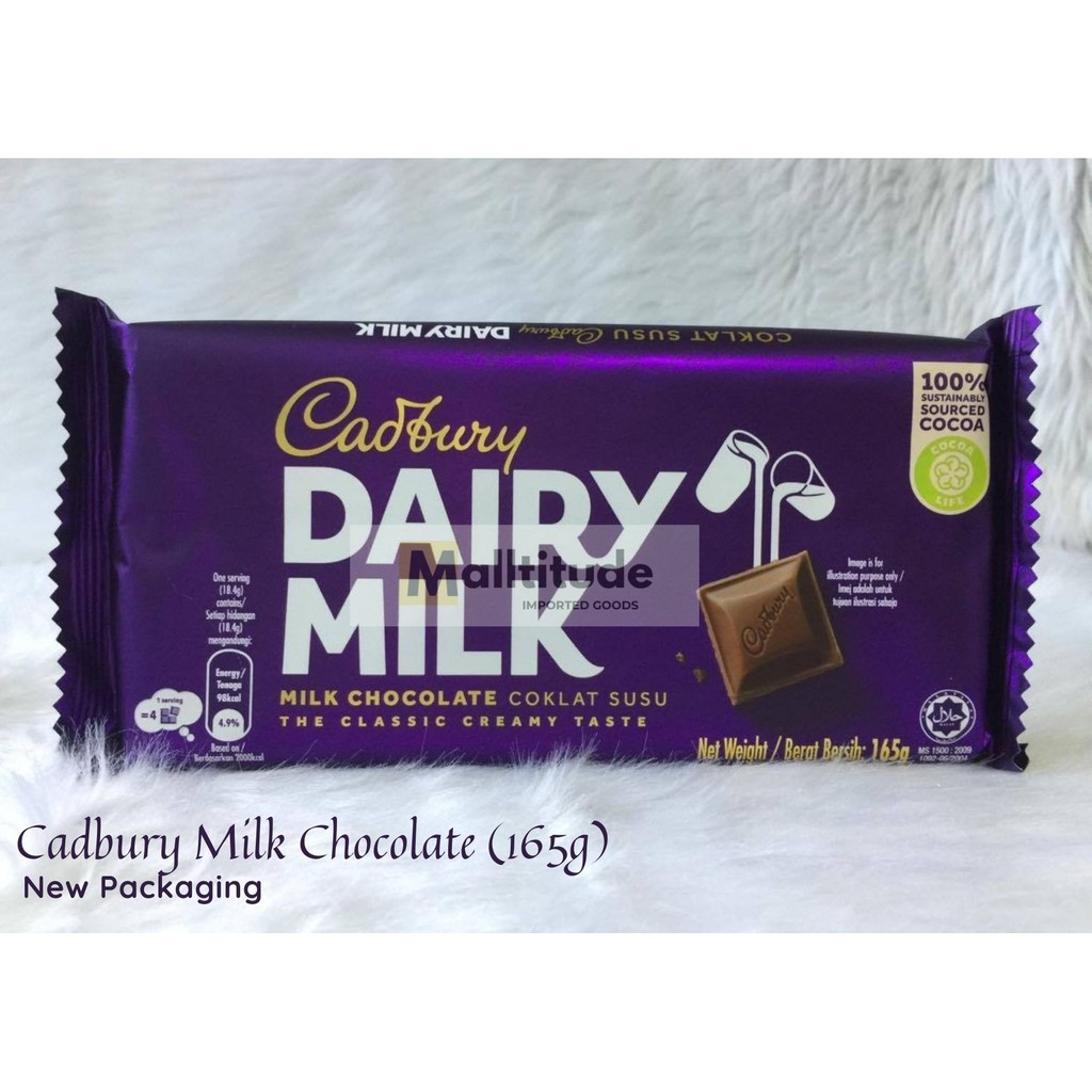 Cadbury Dairy Milk 160g(Milk Chocolate Almond Fruit Nut Hazelnut ...
