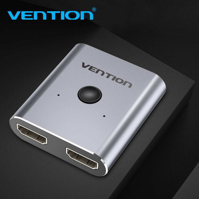 Vention HDMI Switch 4K HDMI Splitter Bi-Directional 1 in 2 Out or 2 in ...