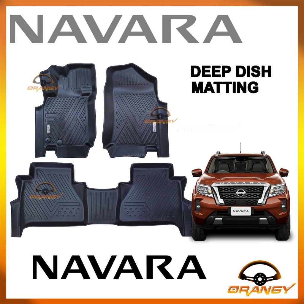 COD Nissan Navara 2016 to 2023 OEM TPE / EXCELLENT Deep Dish Matting ...