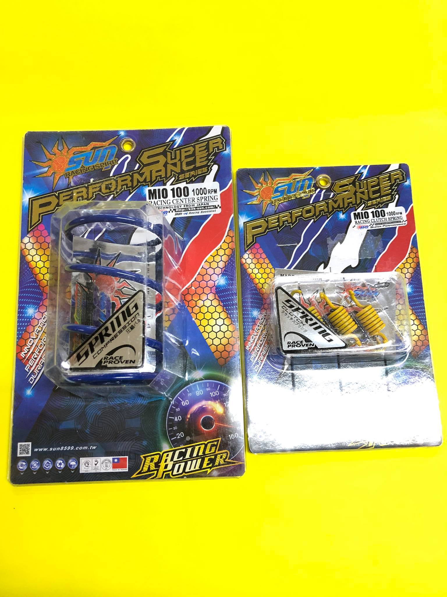 SUN CLUTCH SPRING with CENTER SPRING SET for MIO SPORTY, SOULTY 1000RPM ...