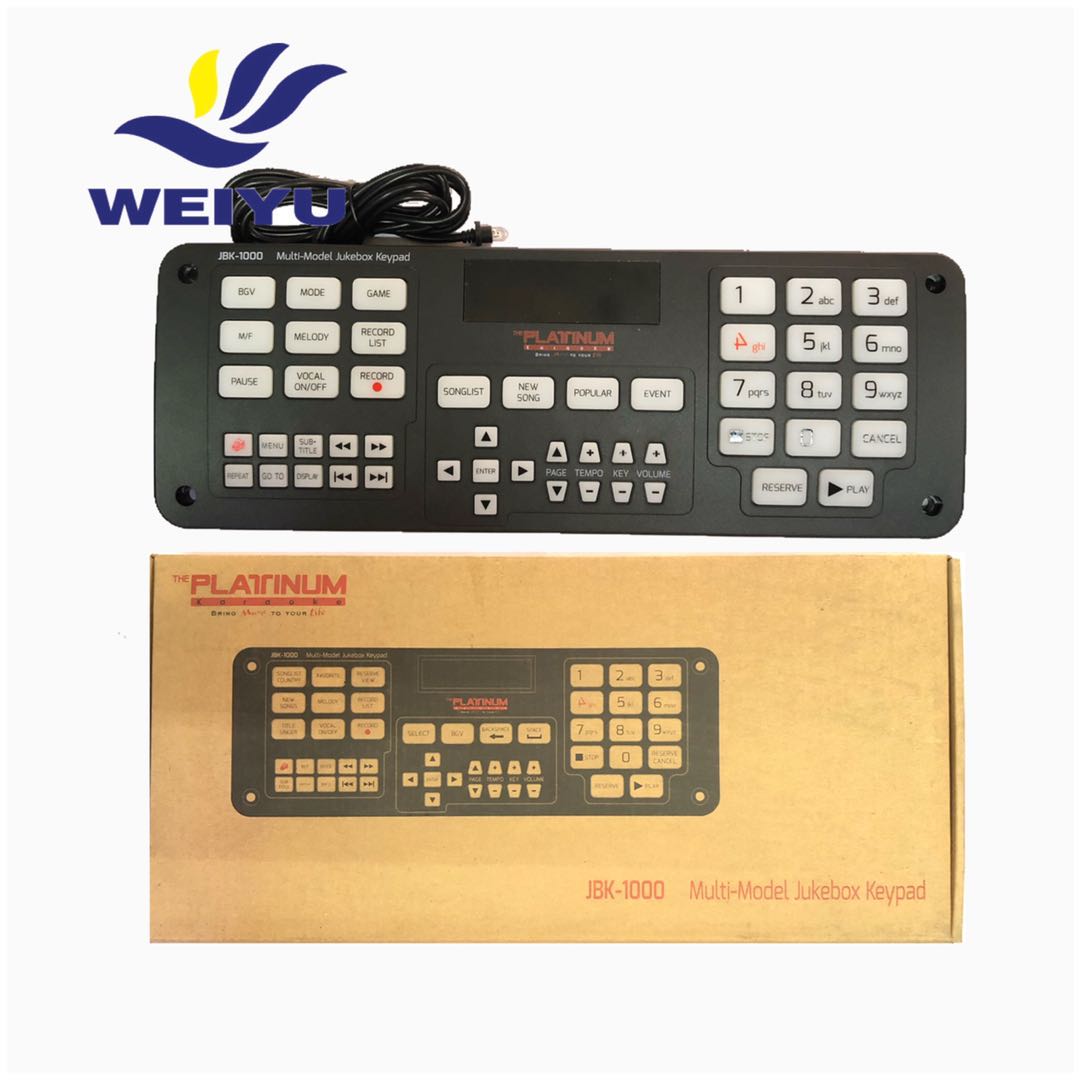 Original Platinum Jukebox Keypad for Platinum Kapitan JBK-1000 | Lazada PH