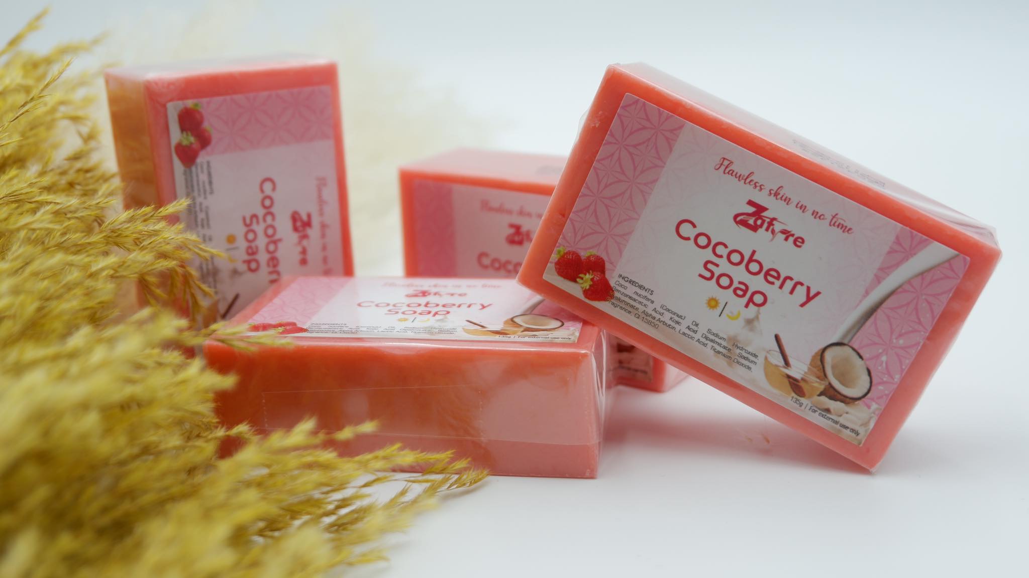 Coco Berry plus Arbutin whitening beauty soap for face and body with ...