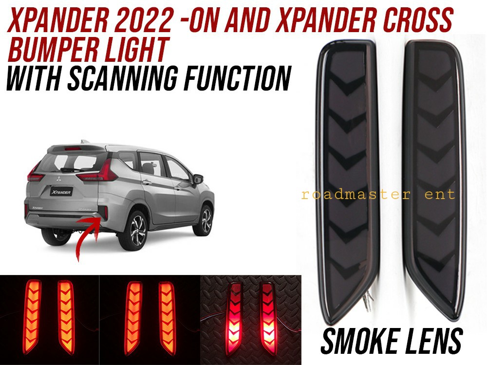 Mitsubishi Xpander 2023 to 2025 Rear Bumper Led Light Smoke Type ...