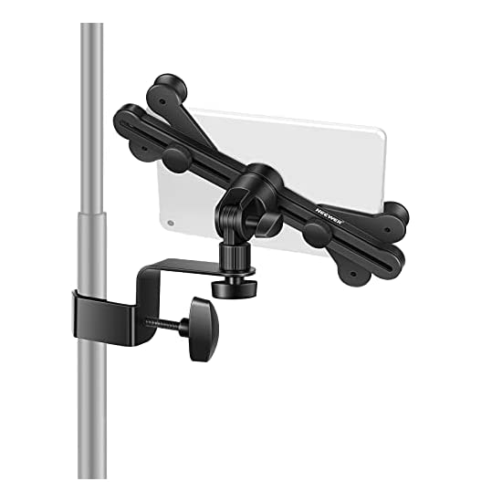 NEEWER Tablet Mount 6-11inches Adjustable 360 Degree Rotating Holder ...