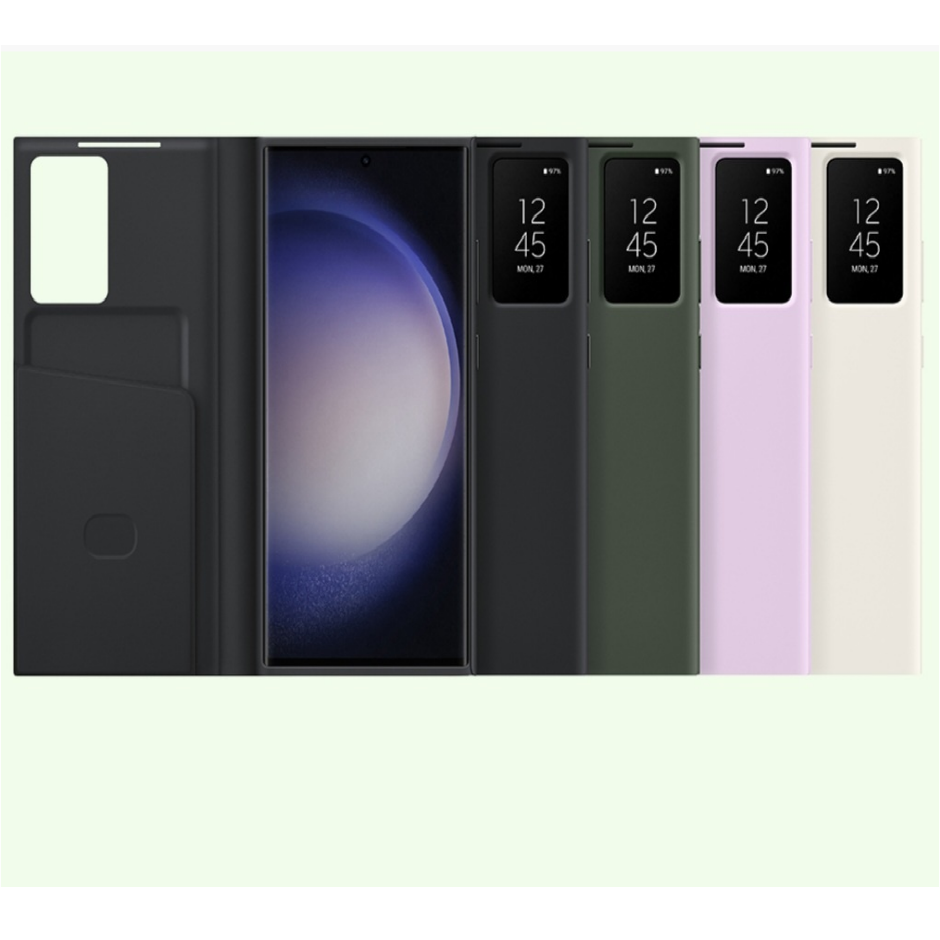 Original Samsung S23 Ultra Smart View Flip Case For Samsung Galaxy S23 ...