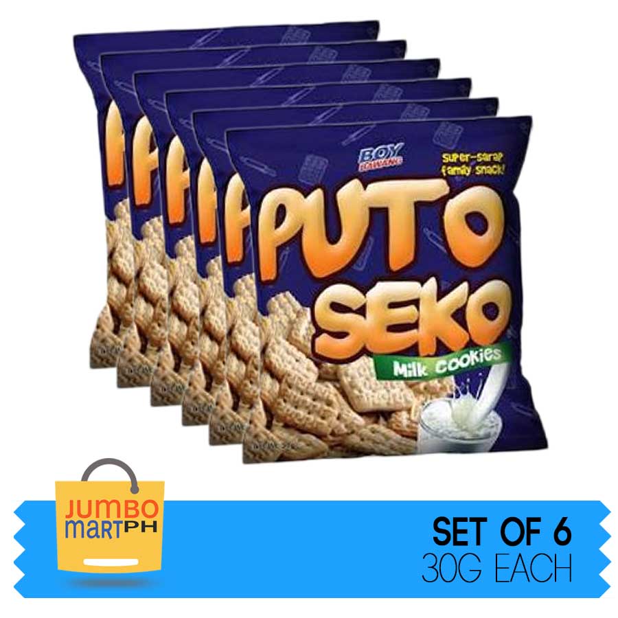 PUTO SEKO MILK COOKIES 30G / SET OF 6 | Lazada PH