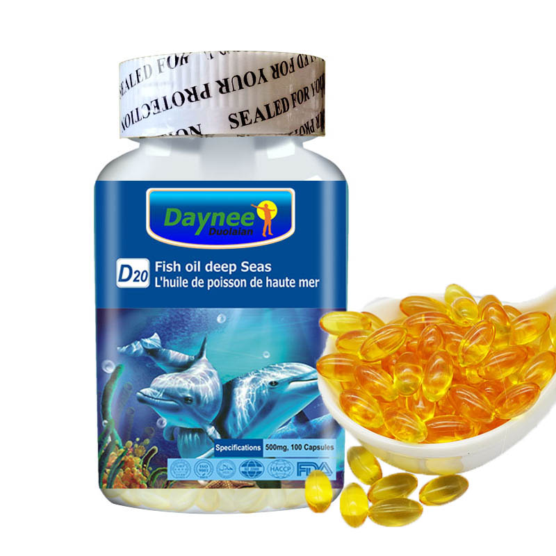 [COD] Daynee Deep Sea Salmon Fish oil High with Omega 3 + DHA EPA ...