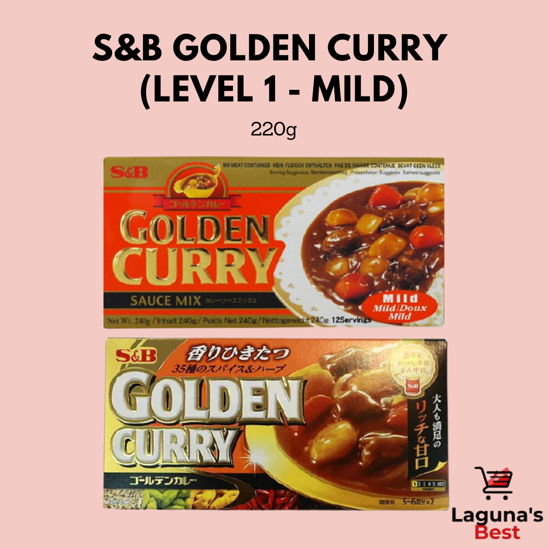 Japan S&B Golden Curry Mix Mild 220g - Eng/Jap Version | Lazada PH