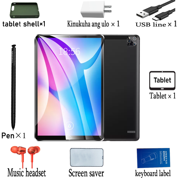 【24H issued+Gifts】Samsung Tab i14 Android 11inch 12 Core Processor 8GB ...