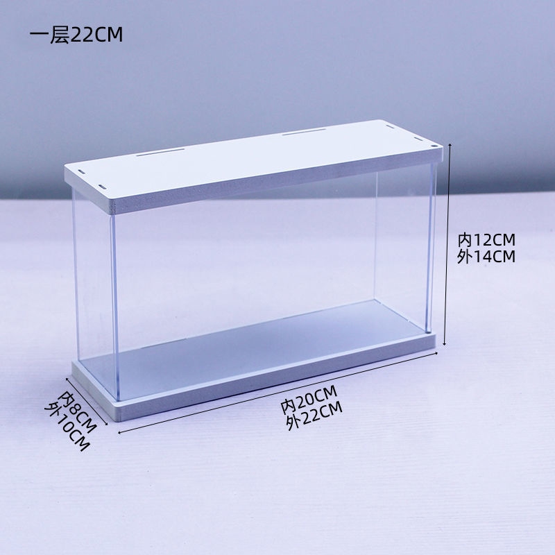 [COD] box display stand cabinet hand-run storage multi-layer open door ...