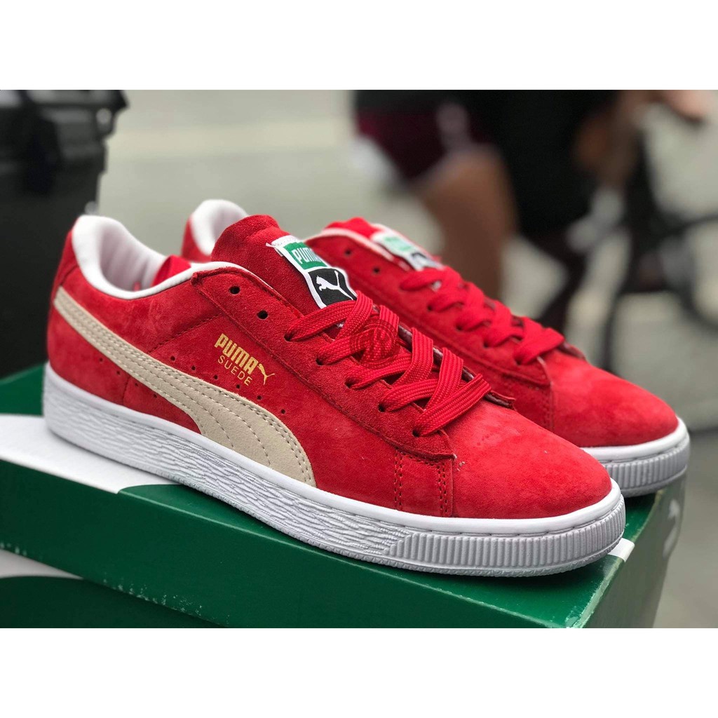 PUMA Suede Classic XXI Mens Lifestyle Shoe Red 374915 02