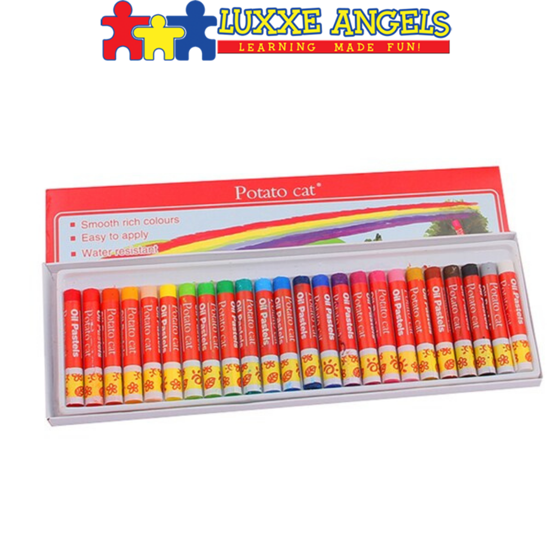 Luxxe Angels Oil Pastel 24 colors Art Kit Art supply Art for Kids ...