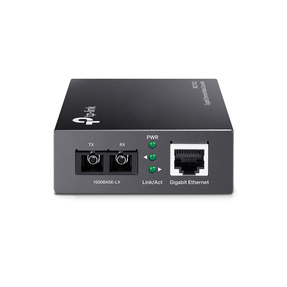 tp-link MC210CS Gigabit Single-Mode Media Converter | TP-LINK | MC210CS ...