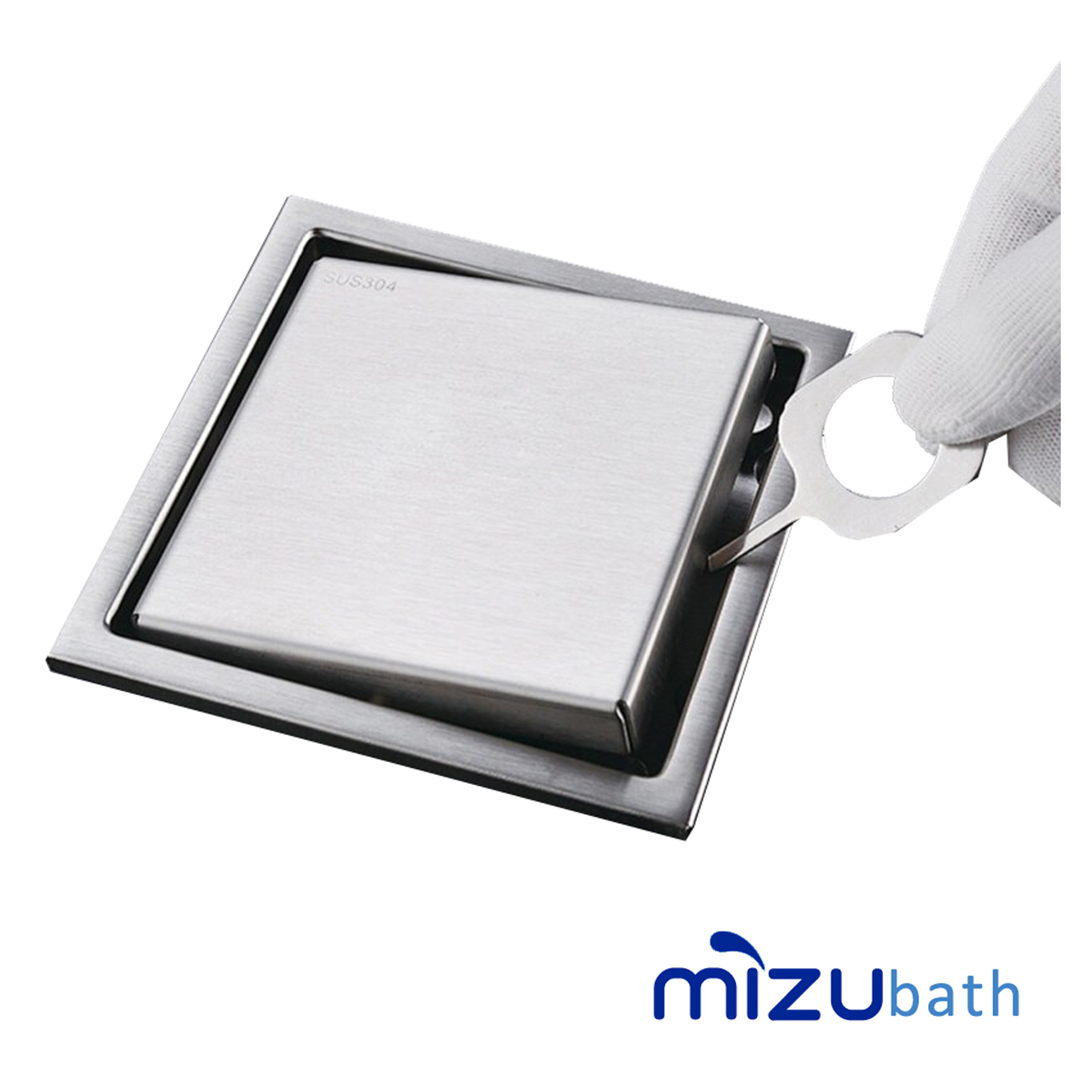 Mizubath Tile Insert Floor Drain 6 x 6" - Anti Odor | Lazada PH
