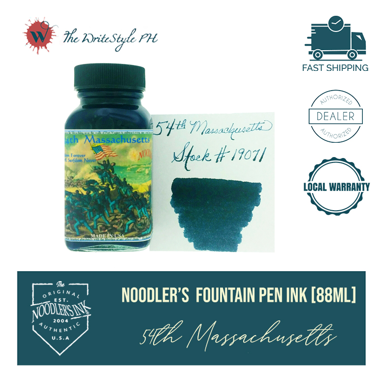 Noodler's Fountain Pen Ink [54th Massachusetts] 3oz | Lazada PH