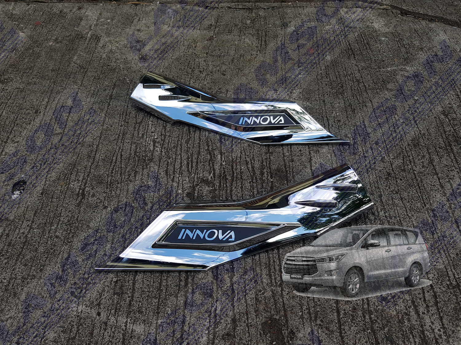 Toyota Innova 2nd Generation 2016 - 2023 Side Vent Simulator | Lazada PH