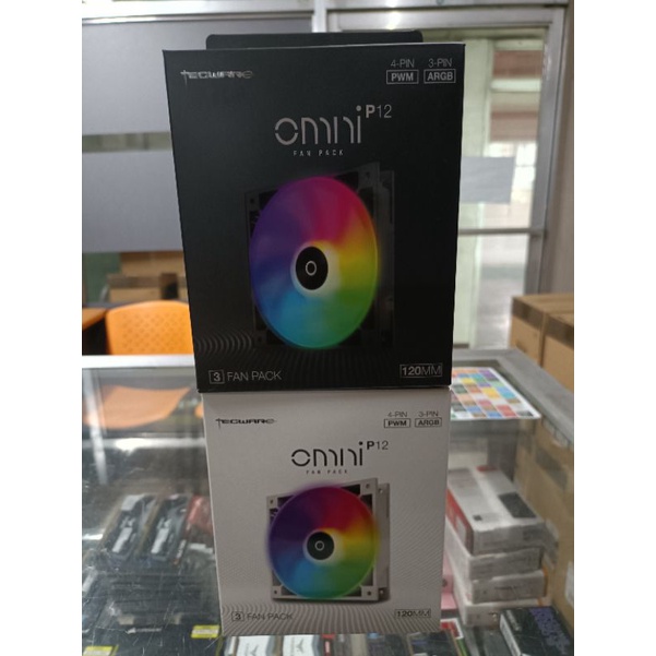 Tecware Omni P12 Bk/white 3 Fan HB | Lazada PH