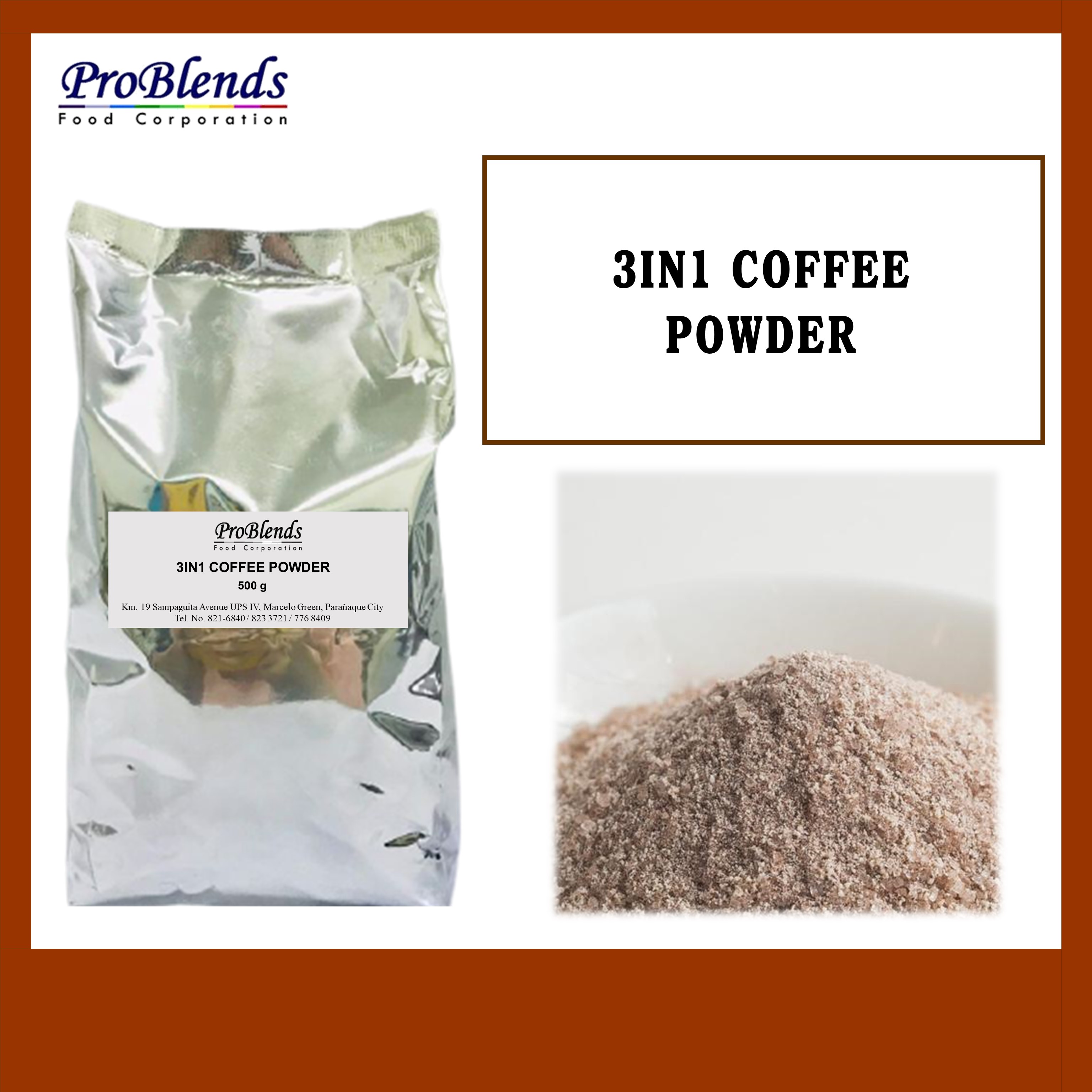 Instant 3IN1 Coffee Powder | 500g | 300g | Lazada PH