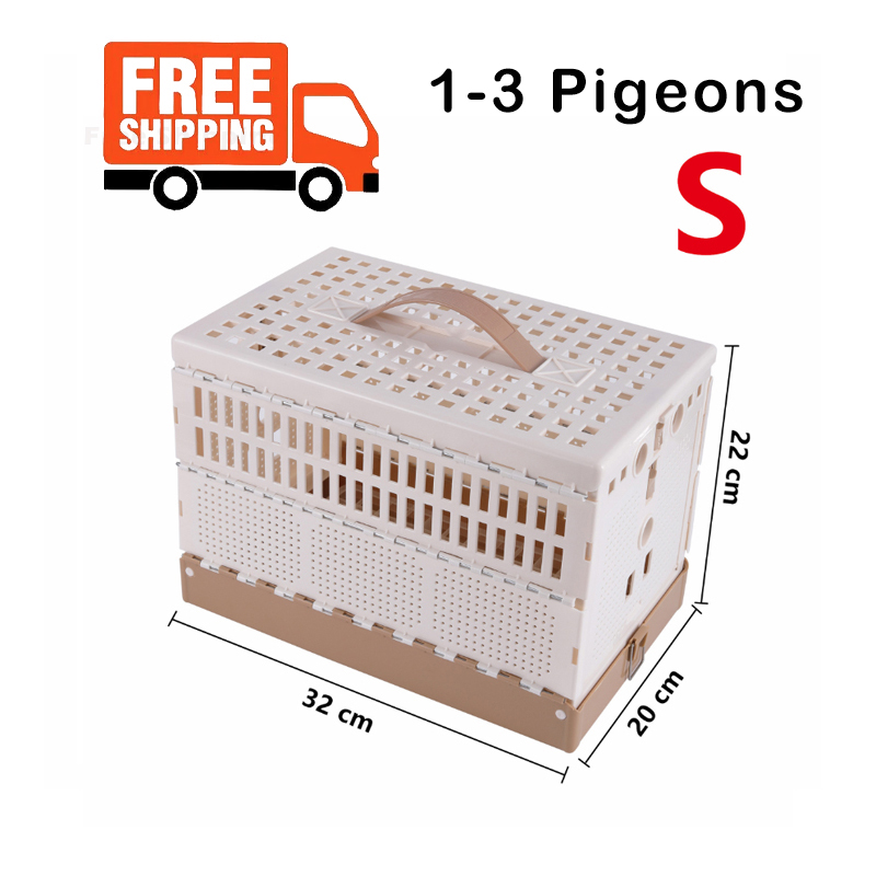 42cm Pigeon Training Box Sale Foldable Pigeon Cage Canvas Blue Hold 5 ...