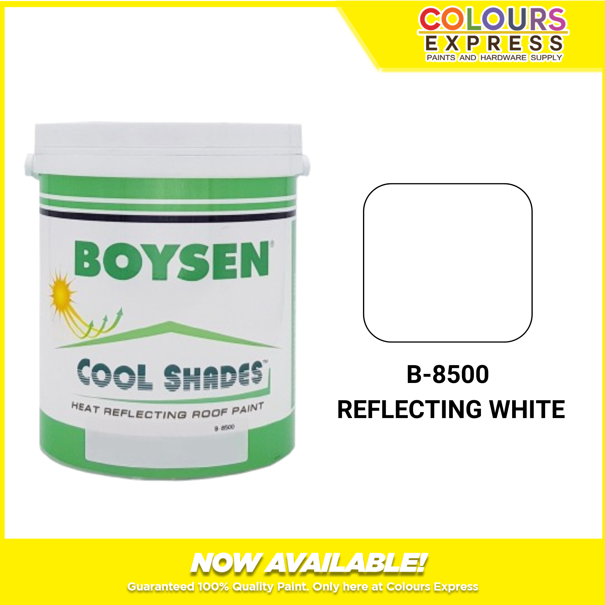 Boysen Cool Shades Roof Paint - 4L ( 7 Colors Available ) | Lazada PH