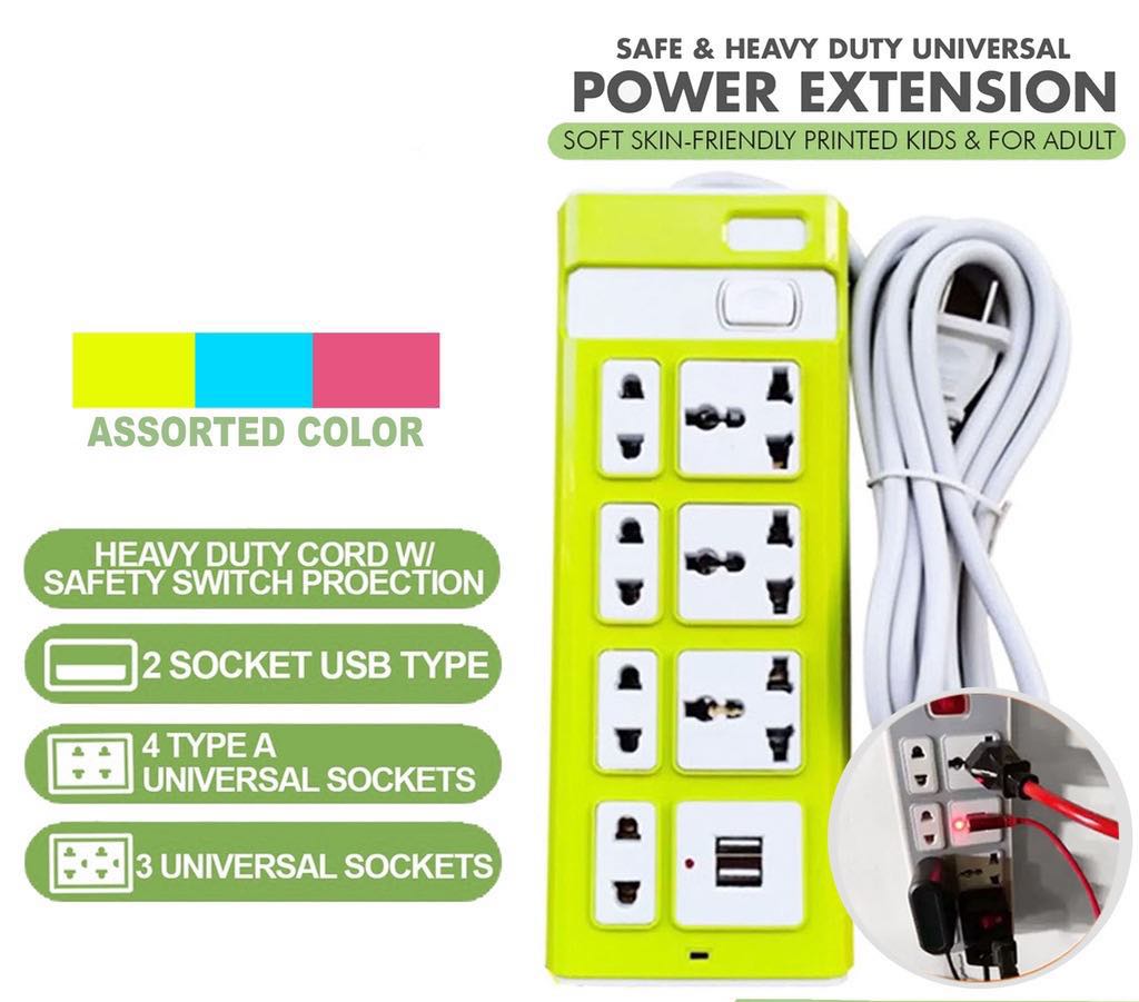 3m Extension Cord With Usb Extension Wire Port Power Strip Highpower Multiswitch Socket Cable