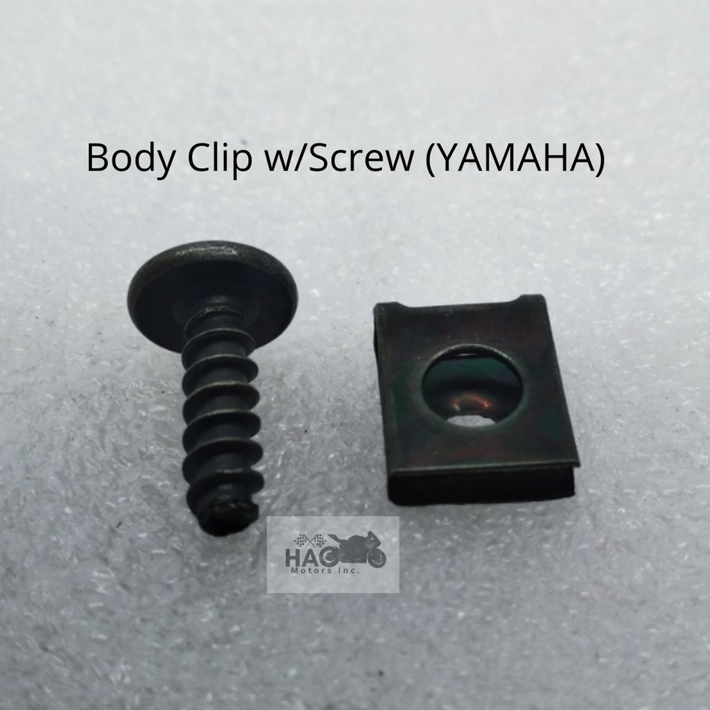 BODY CLIP W SCREW HONDA YAMAHA PER PCS (Chicken Worx) | Lazada PH