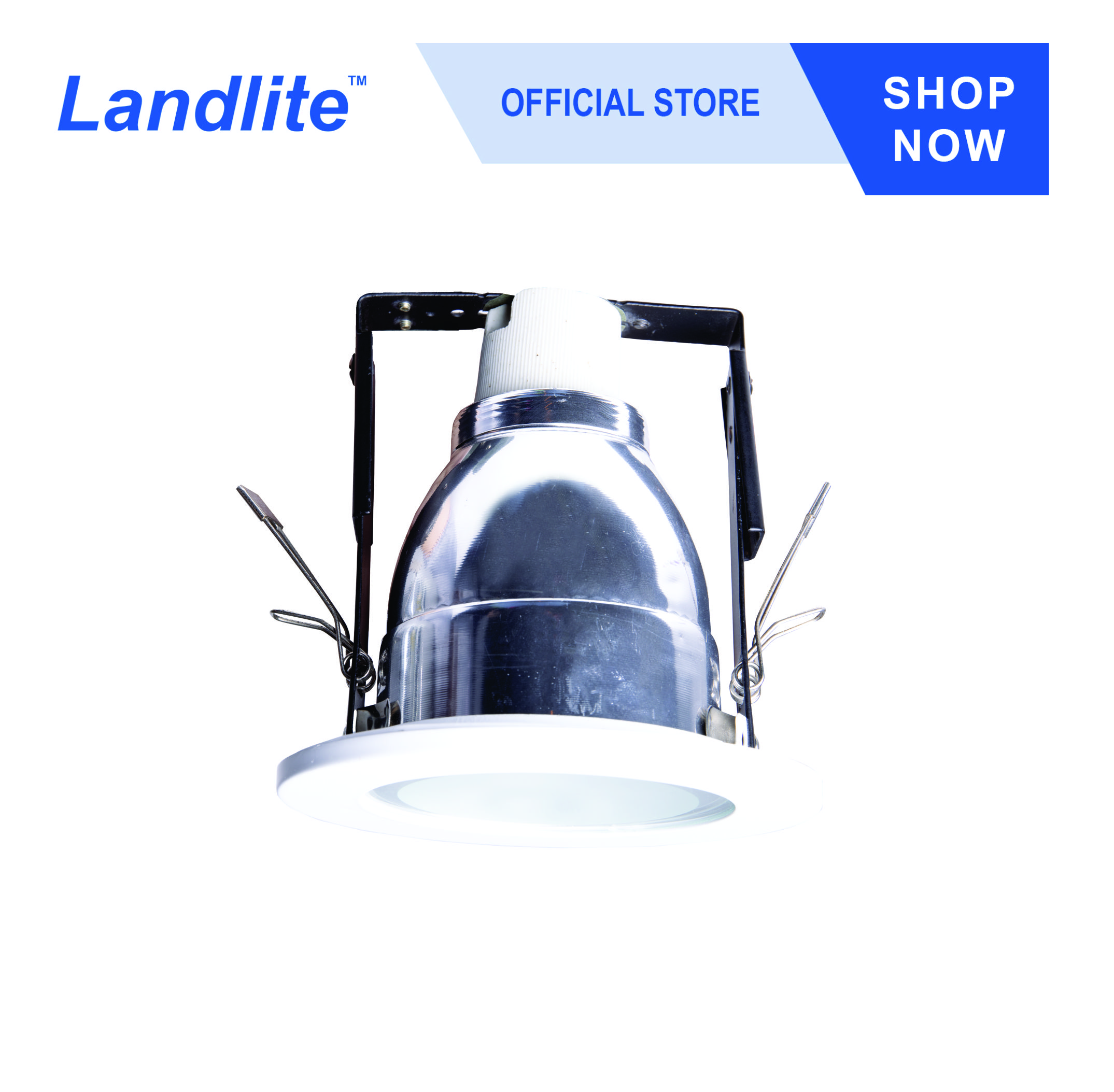 Landlite E27 Base Downlight Fixture LL-2.5701-4 WHT | Lazada PH