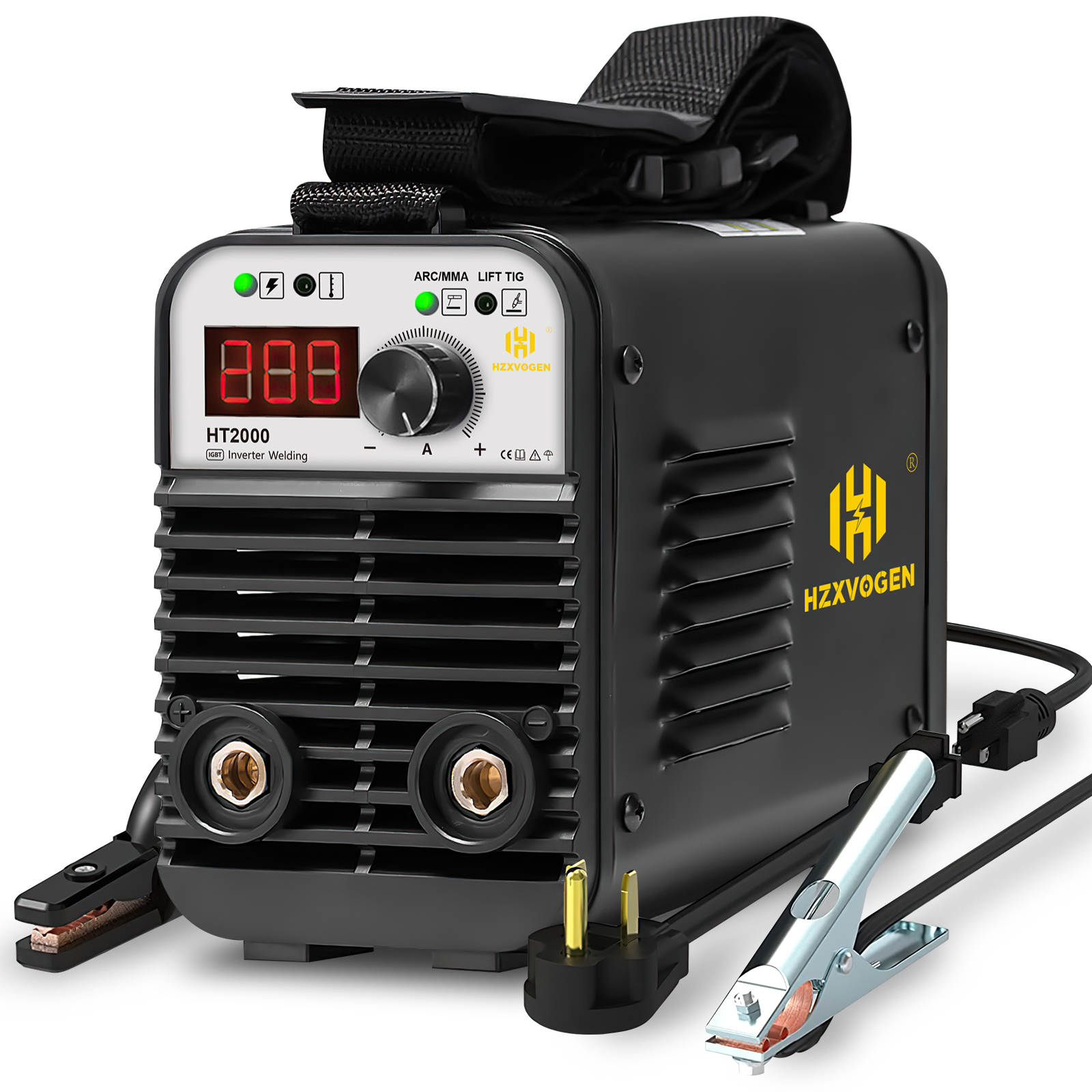 HZXVOGEN 110/220V Stick Welder 200Amp ARC MMA Lift TIG Welding Machine ...