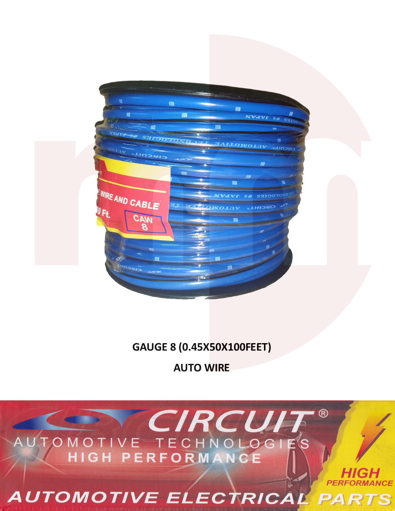 CIRCUIT AUTO WIRE GAUGE 8 100FEET | Lazada PH